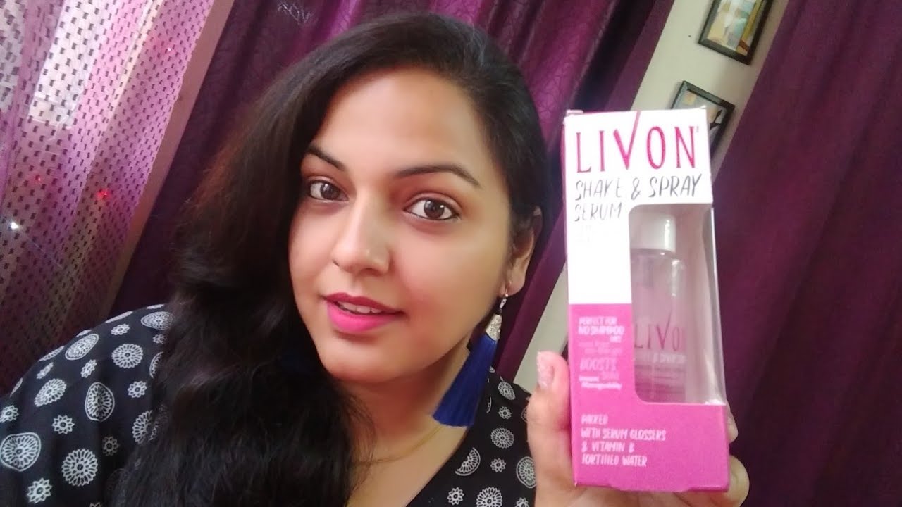 Review of Livon Shake & Spray Serum | How to use - YouTube