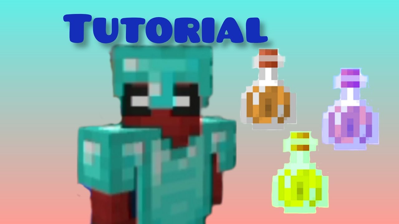 COMO HACER 3 POSIONES EN MINECRAFT - YouTube