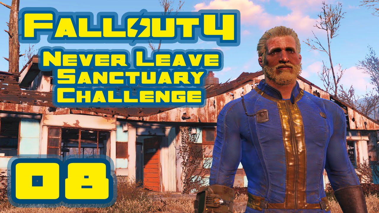 Let's Play Fallout 4: Never Leave Sanctuary Challenge - Part 8 - Mods ...