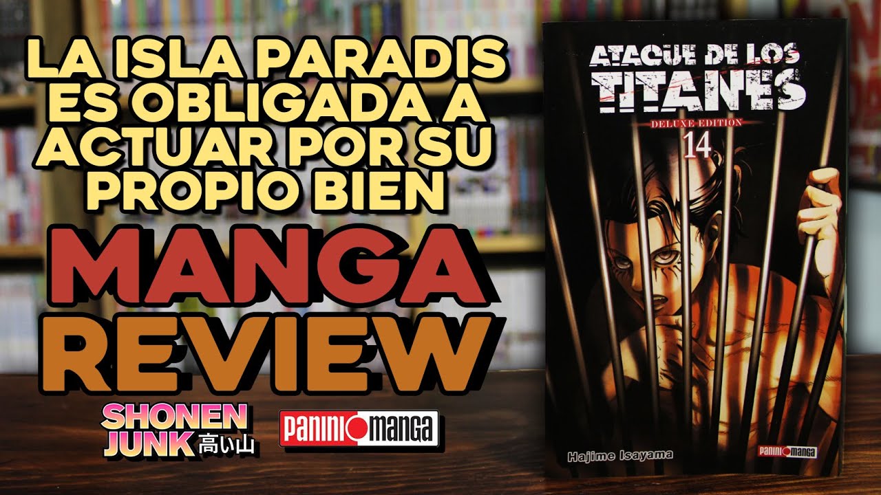 Attack On Titan Lux Edition tomo 14 | Manga Review | Panini Manga Mx ...