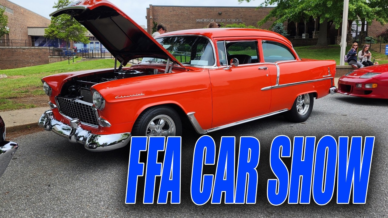Epic Classic Car Show! 100+ Vintage Rides at Madison High FFA - YouTube
