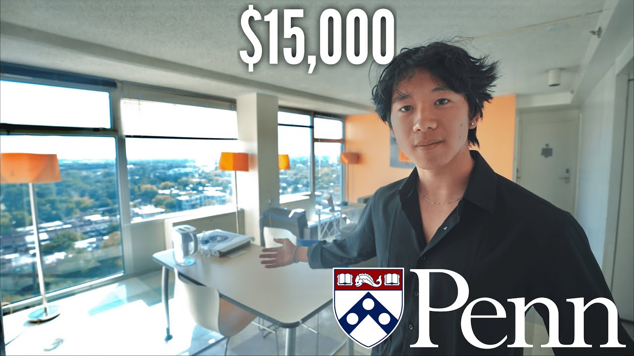 inside my $15,000 college apartment | UPenn dorm tour - YouTube
