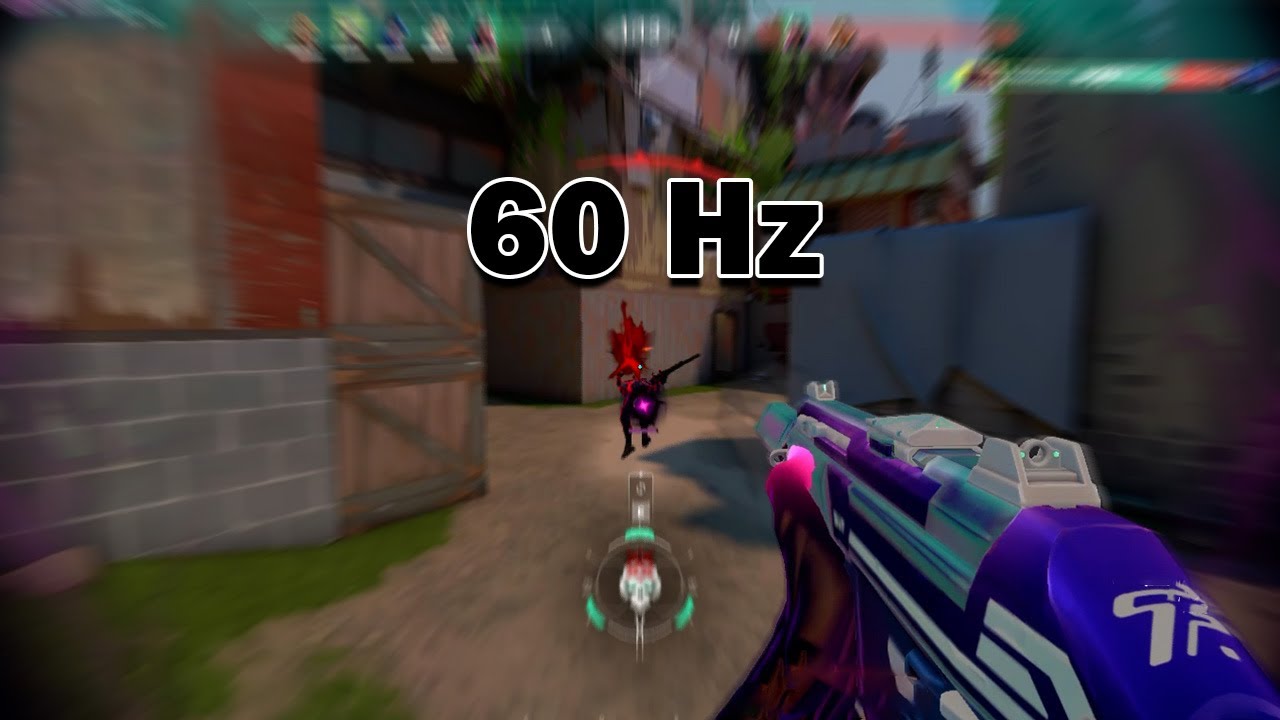 60Hz + Dot Crosshair = "Aimbot🎯"- Valorant - YouTube