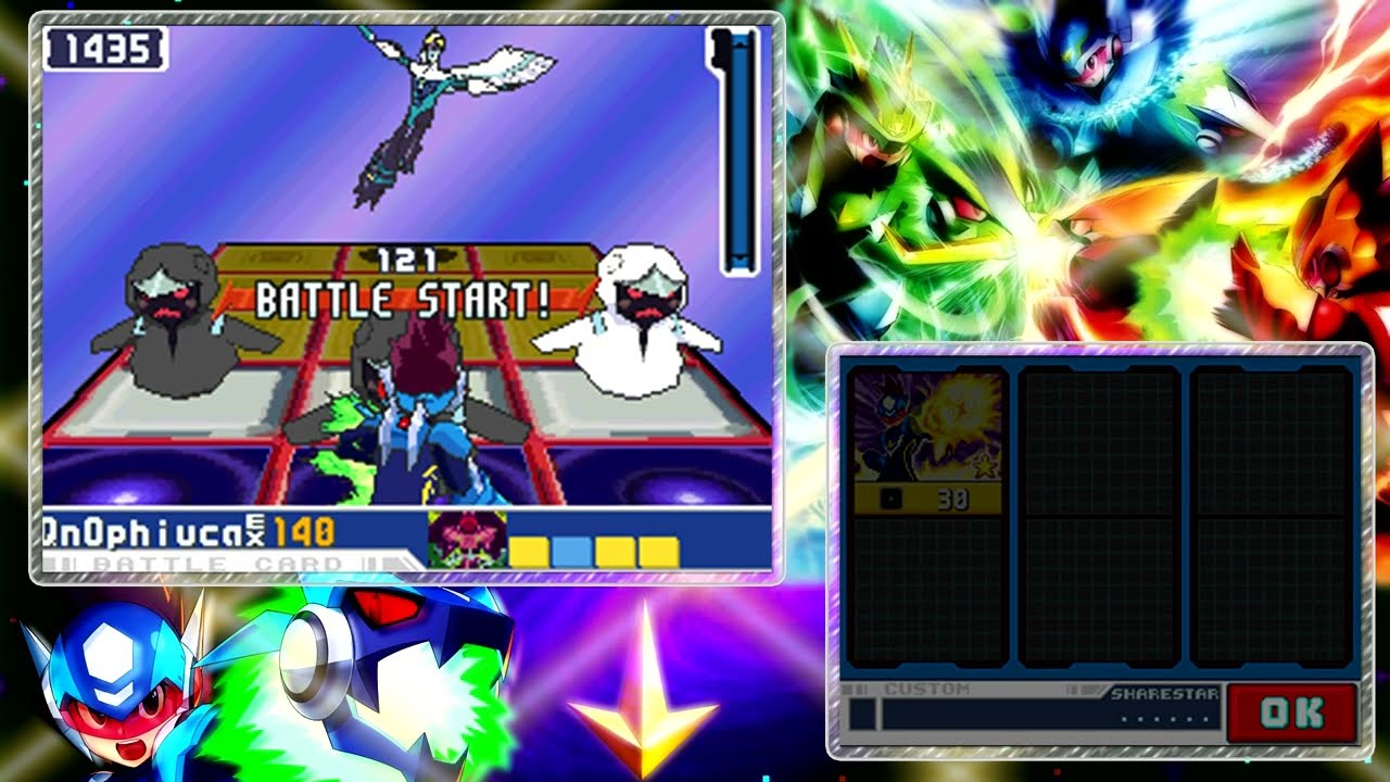 Mega Man Star Force DX - Cygnus Wing SP - YouTube