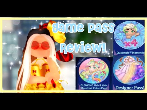 ROYALE HIGH GAME PASS REVIEWS! || Royale High - YouTube