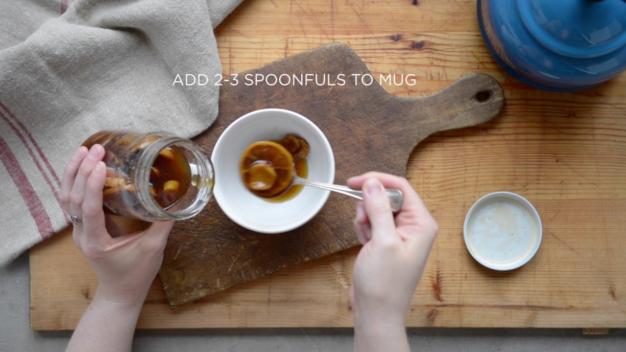 All-Natural Cold + Flu Remedy (Honey, Lemon, and Ginger Tea) - YouTube