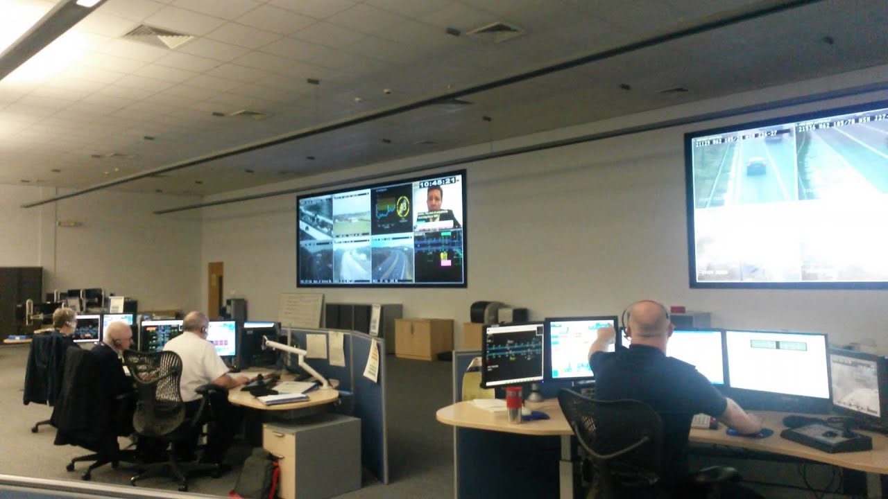 Smart Motorways Control Room - YouTube