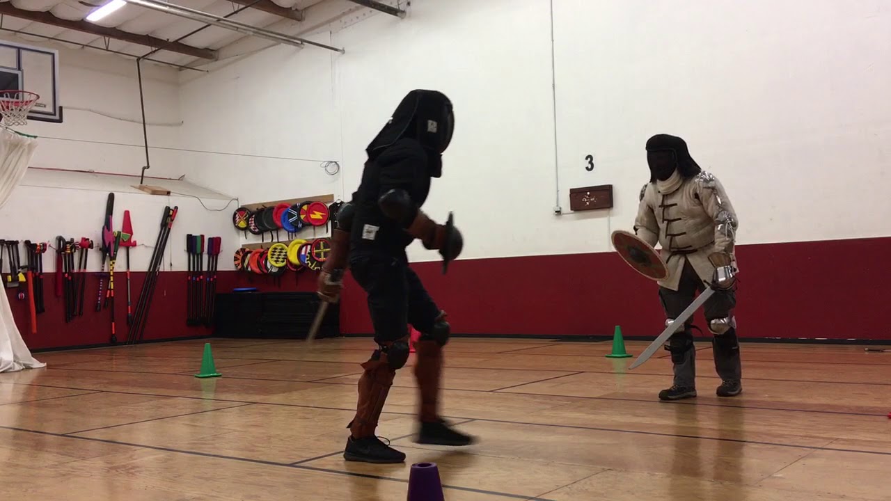 Sword and targe vs Sword and buckler - YouTube