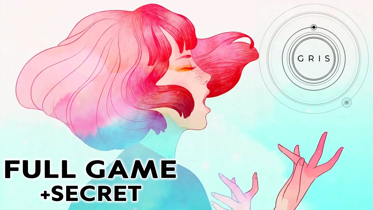 GRIS - Full game 100% Walkthrough (All achievements) - YouTube