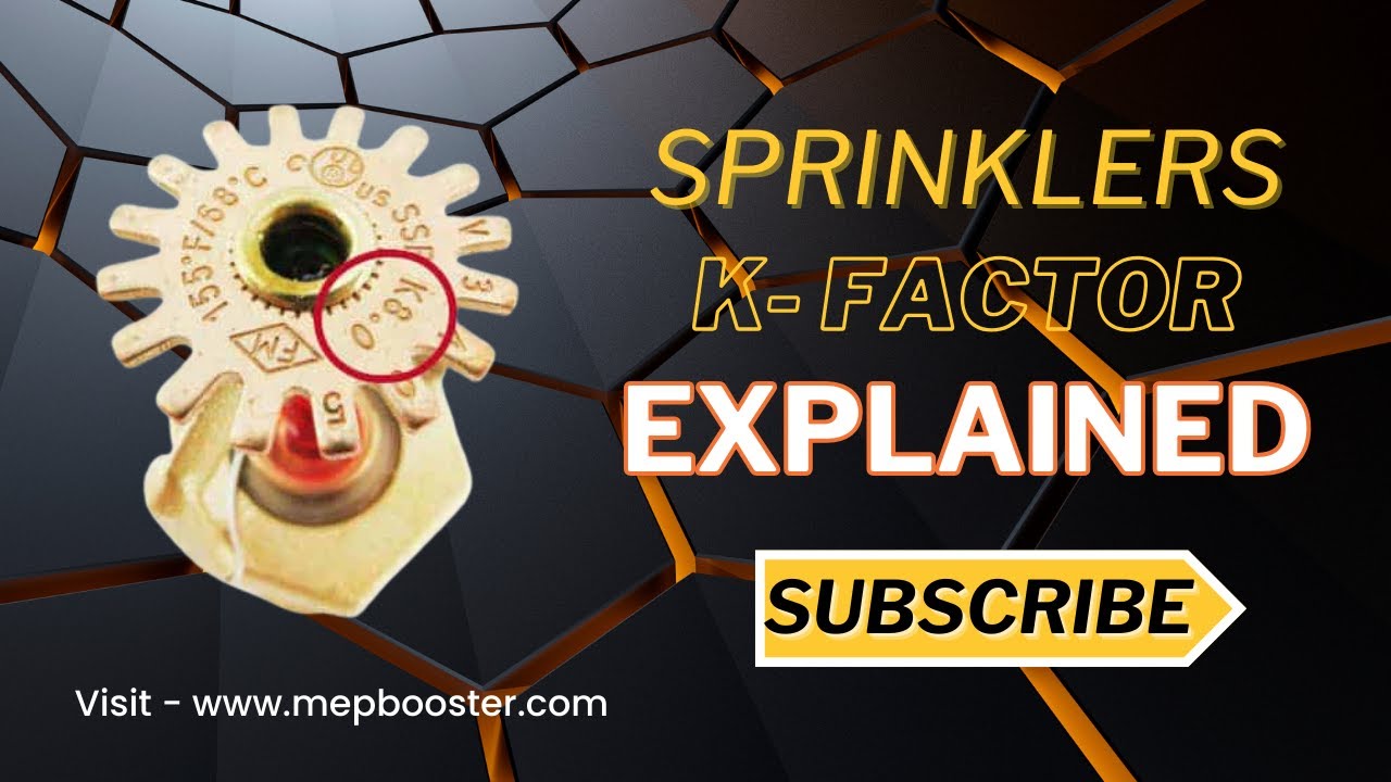 What is Sprinkler K-Factor? | Fire Fighting Design Explained - YouTube