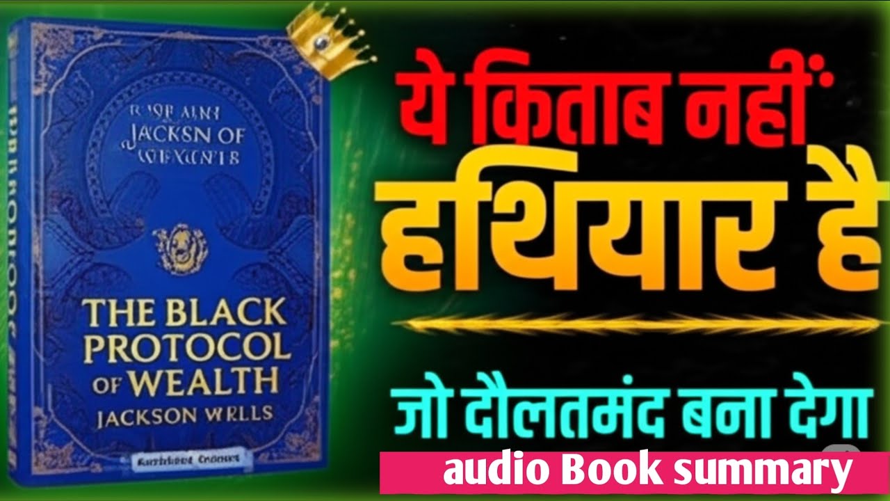 "The Black Protocol of Wealth | अमीरी का काला रहस्य" Book summary motivational video - YouTube