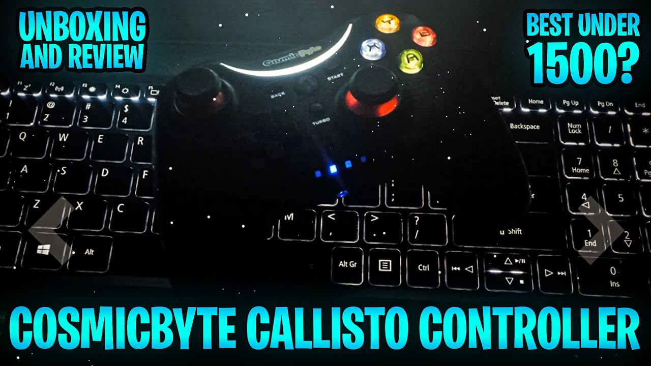 Cosmic Byte Callisto Wired Gamepad Unboxing and first impression ...