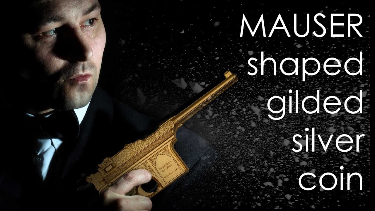 The famous German Mauser pistol donates its shape to a new gilded ...