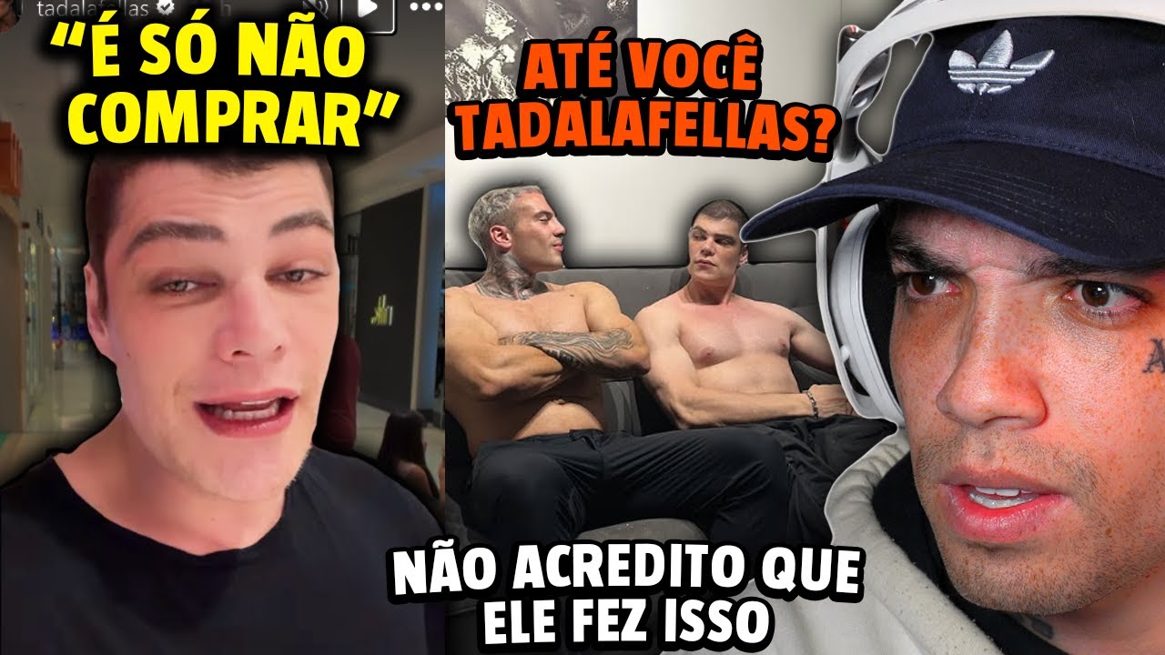 TADALAFELLAS ENTRA EM PLATAFORMA ADULTA E FÃS DETONAM - YouTube
