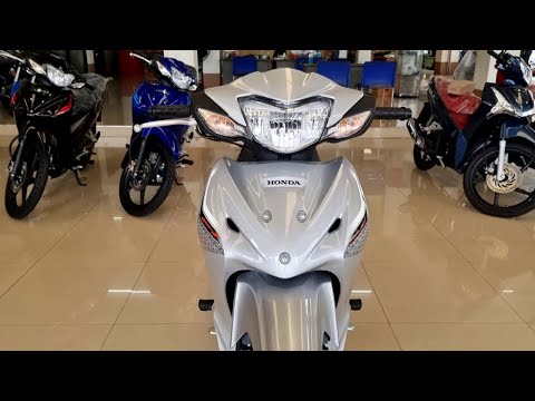 New Honda Wave 110i White Grey 2021 Walkaround