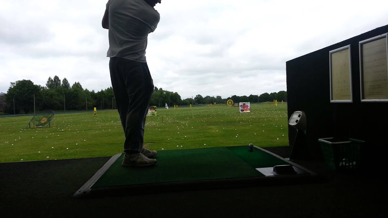 A bad day at the driving range - YouTube