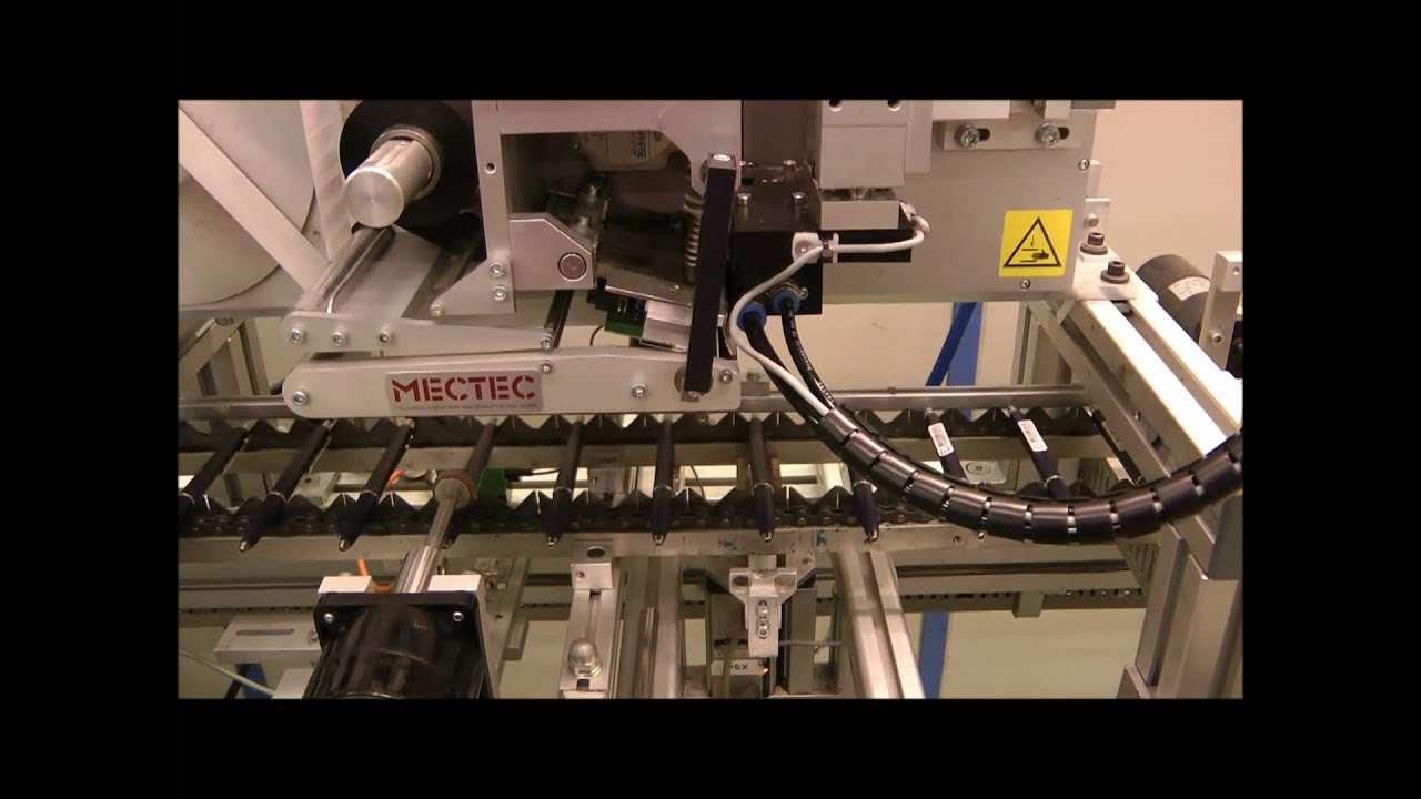 MECTEC - Product Labelling at Ballograf - YouTube