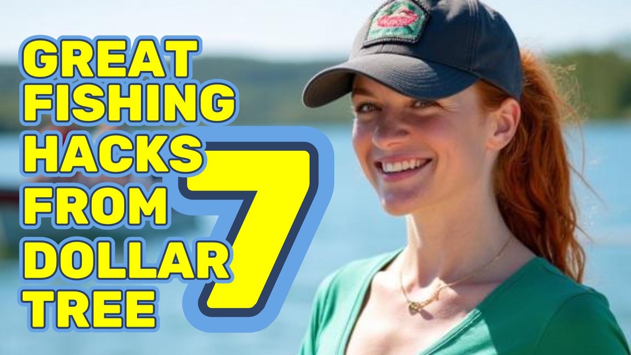 7 GREAT FISHING HACKS FROM DOLLAR TREE - YouTube