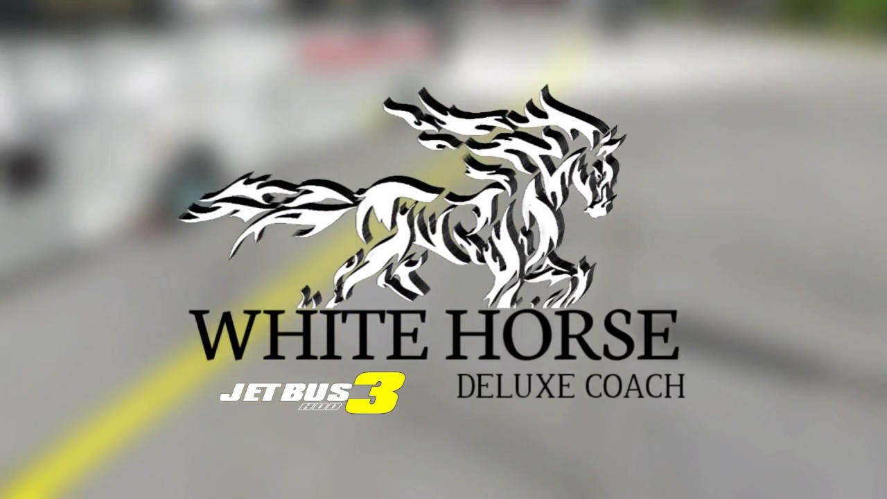 white horse jetbus 3 | BUSSID V2.8 | ling livery di descripsi... # ...