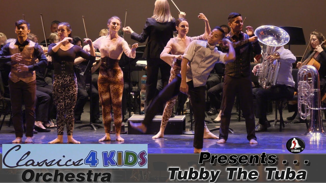 Tubby the Tuba | Classics 4 Kids Orchestra - YouTube