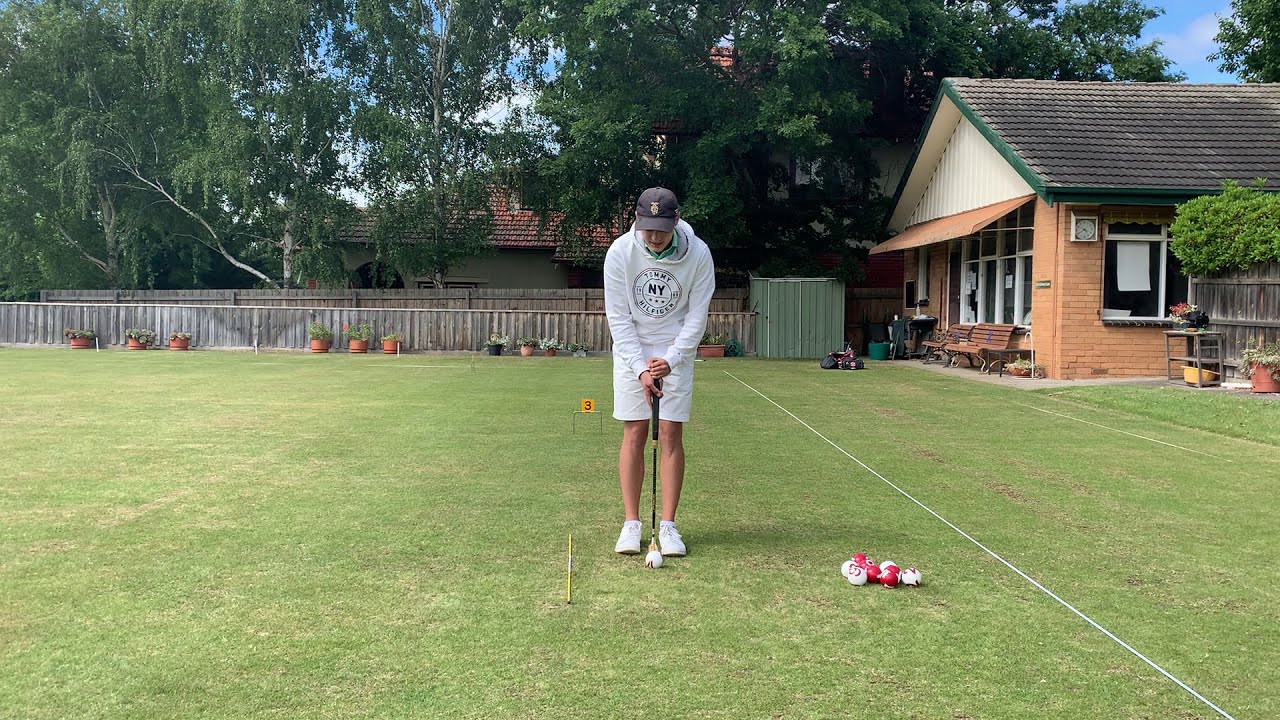 Gateball Aiming Methods - YouTube