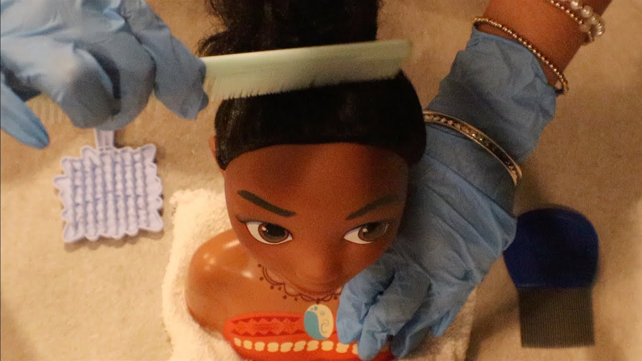 ASMR School Nurse Does Lice Check - YouTube