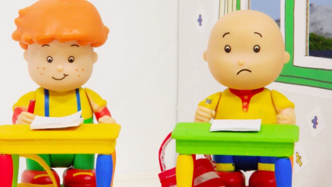 Ruca em português | Ruca e o Exame da Escola | Caillou Episódio ...