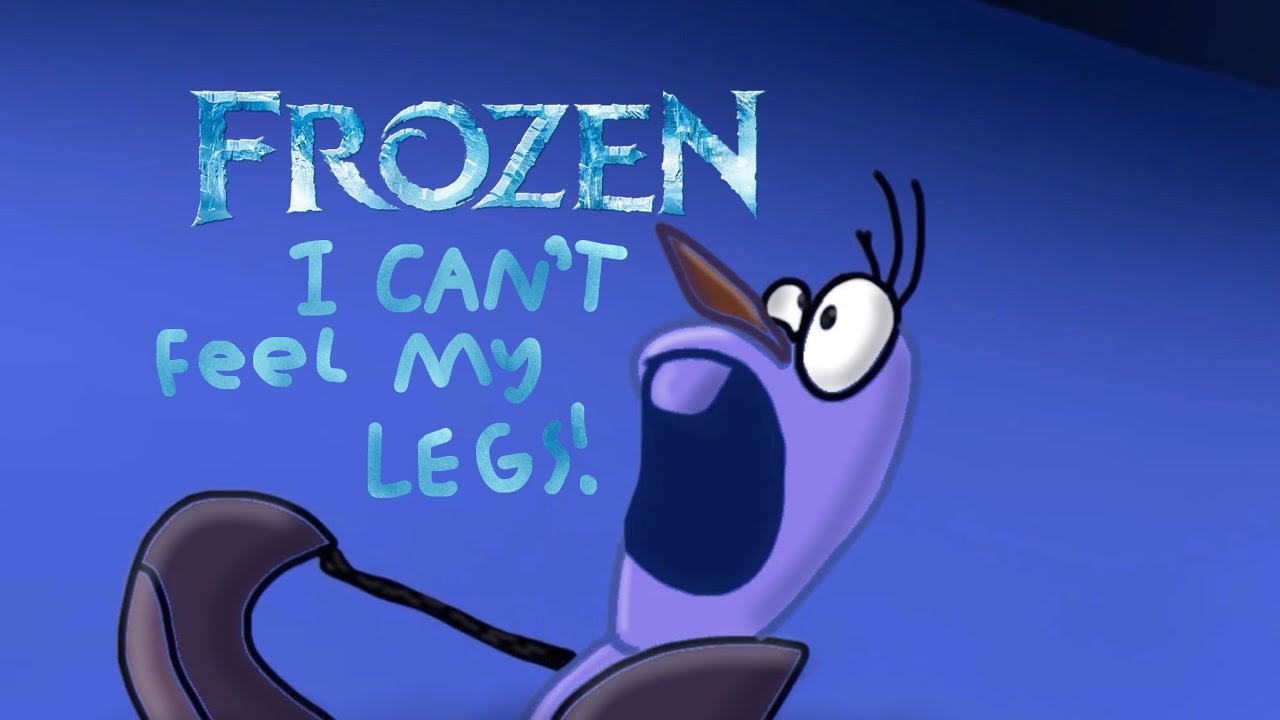 Frozen: I Can't Feel My Legs (animation remake) - YouTube