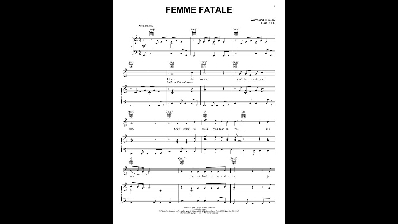 Femme Fatale (The Velvet Underground) - YouTube