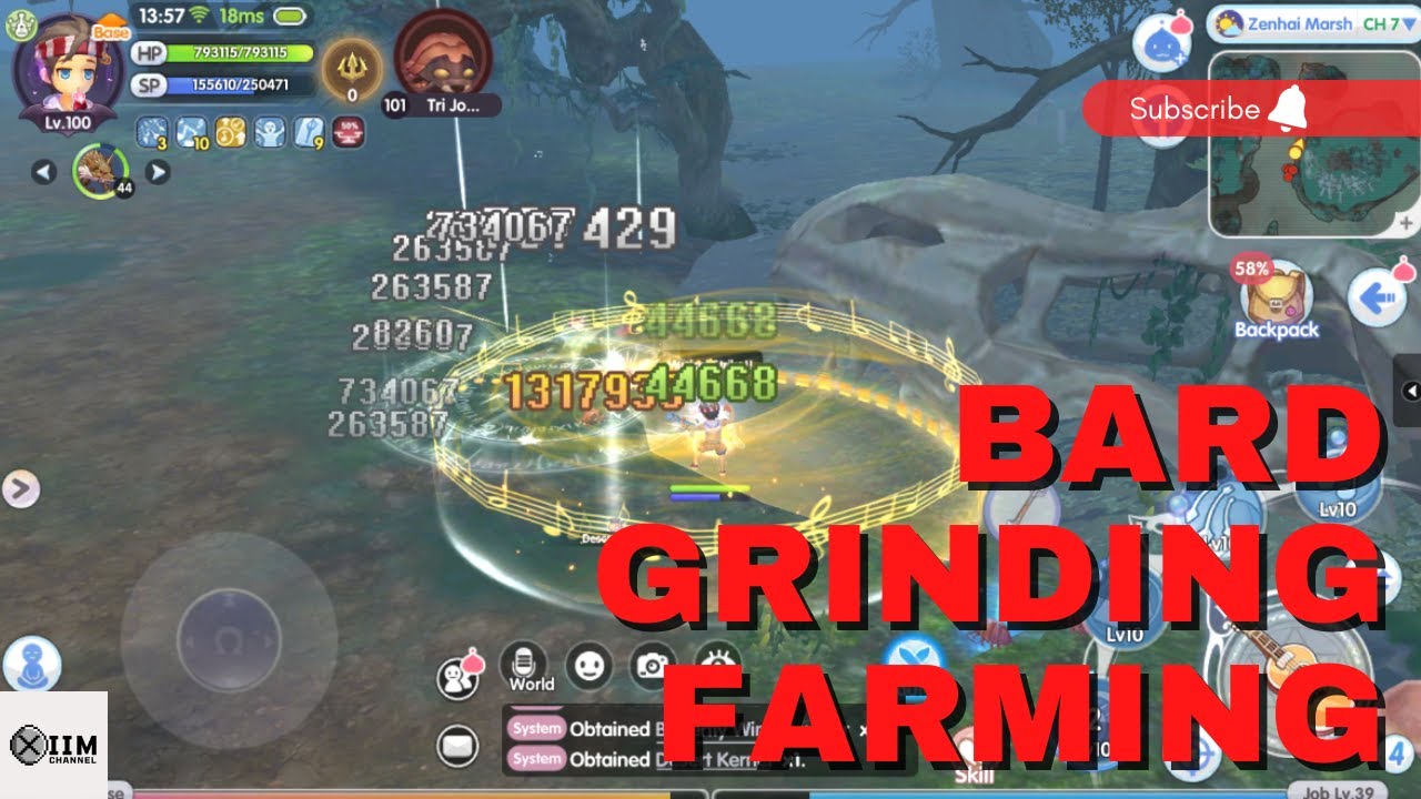 ROX : BARD MINSTREL GRINDING FARMING เป็นยังไงบ้าง - YouTube