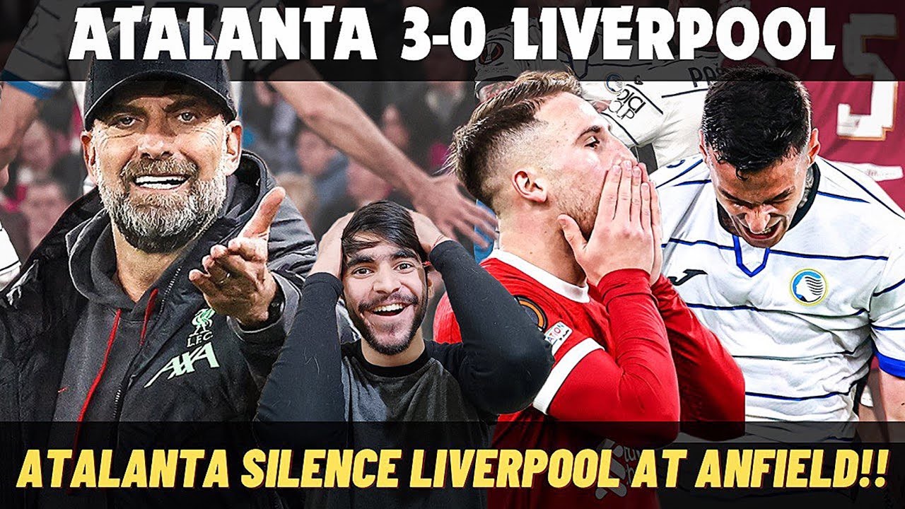 Atalanta Defeats Liverpool at Anfield | Gianluca Scamacca Two Goals ...