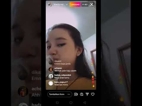 Kienzy Myelin Live Instagram Curhat Tentang Gadis Rasa Perawan😂😍