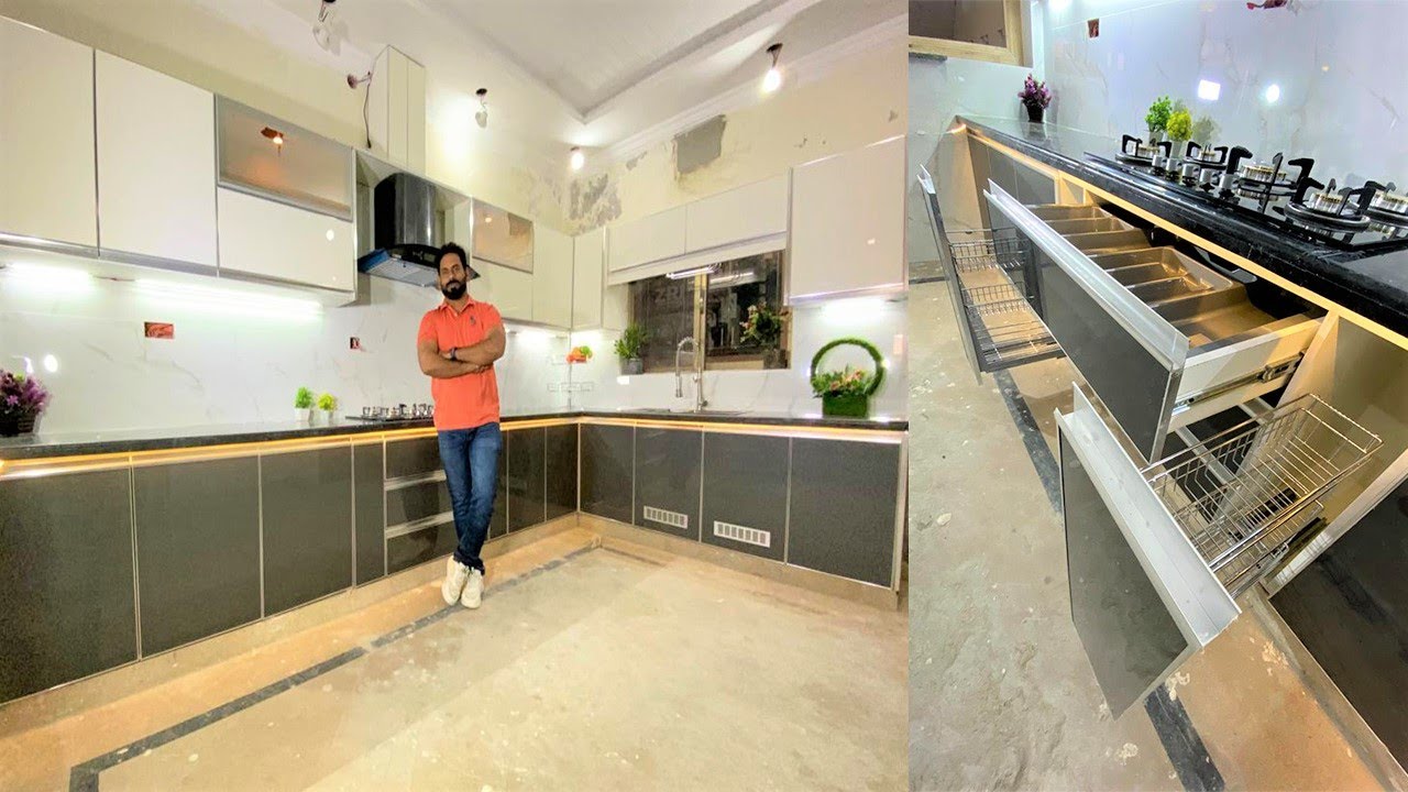 HOW TO MAKE UV KITCHEN ON CHEAP PRICE | 3D KITCHEN DESIGN 2022| MODULAR ...