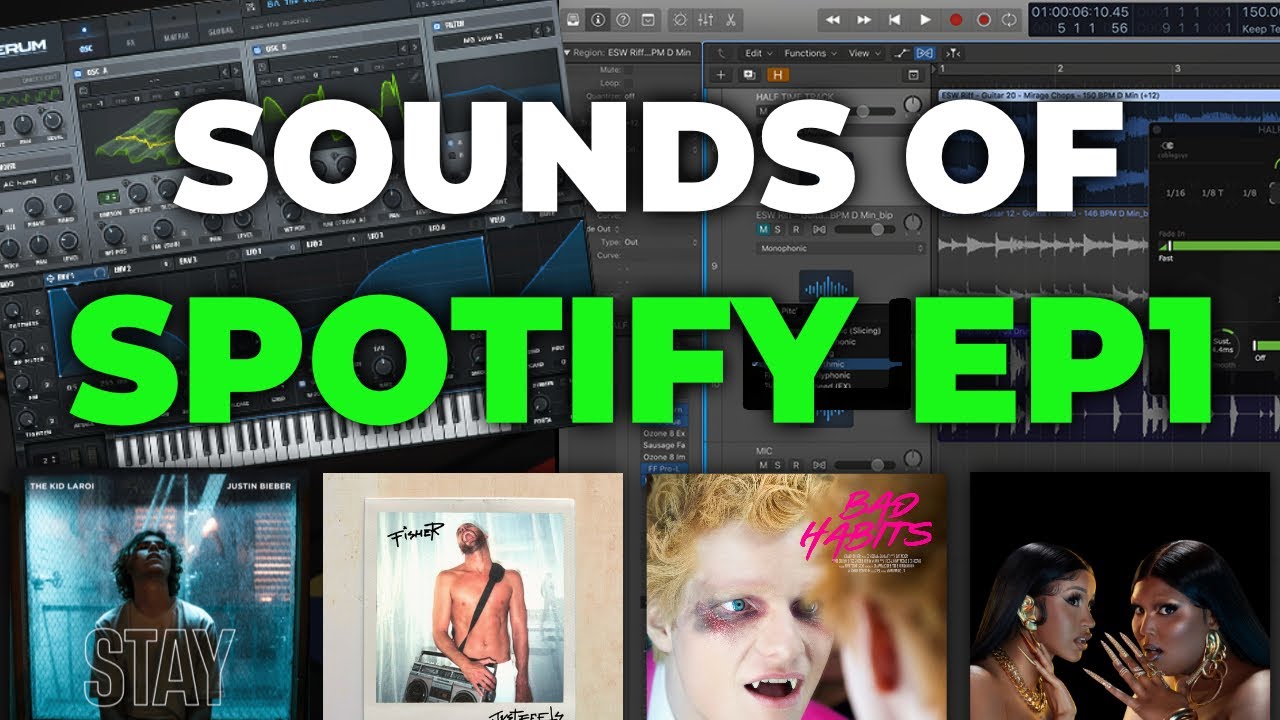 Sounds of Spotify EP1 - Kid Laroi, Fisher, Ed Sheeran, Lizzo FREE SERUM ...