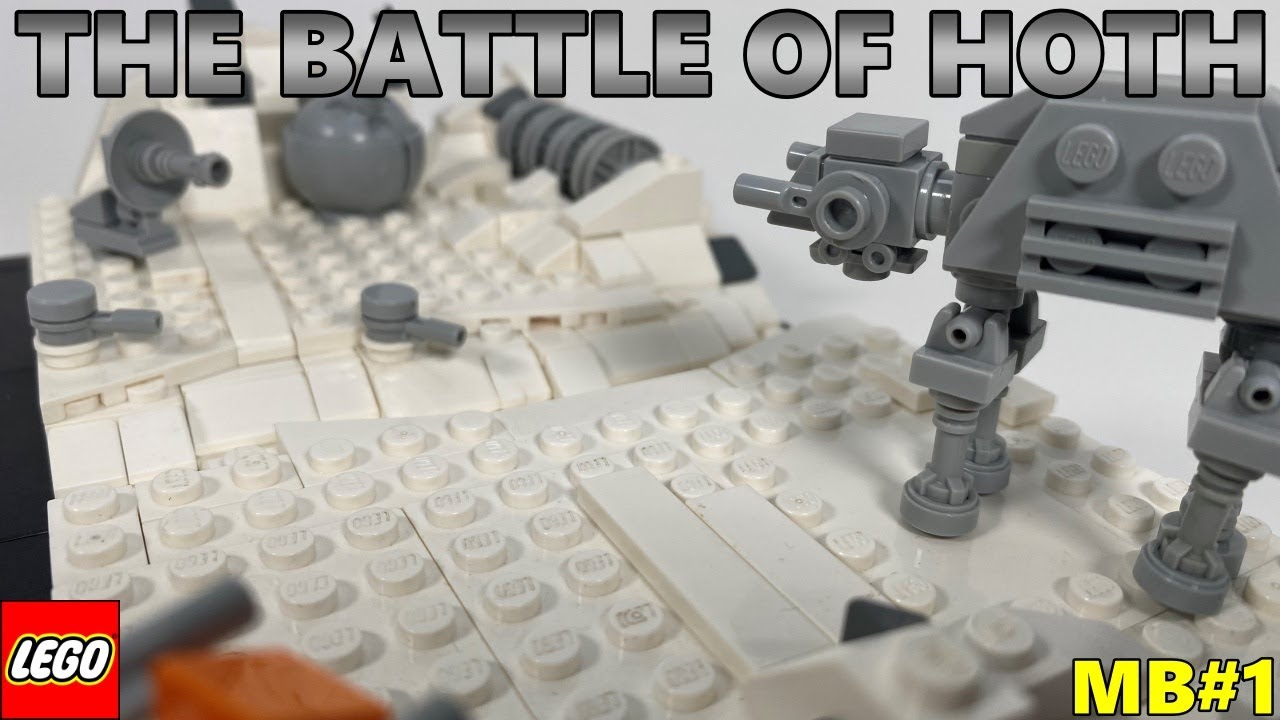 Building the Battle of Hoth | Mini Build | Lego - YouTube