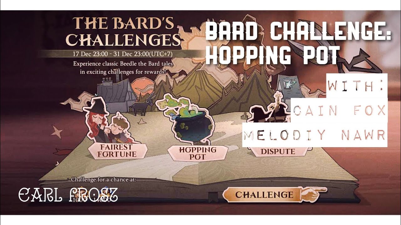 Harry Potter: Magic Awakened - Bard Challenge Part 2: Hopping Pot Lv 4 ...