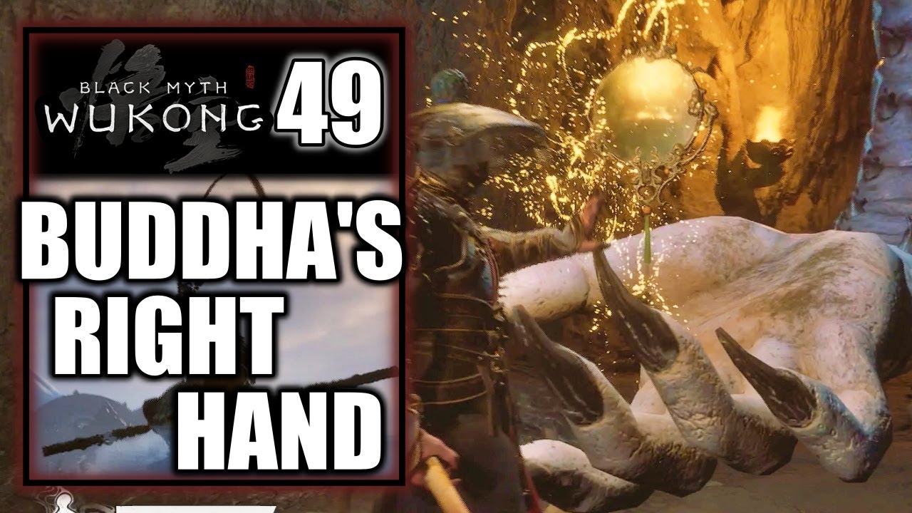 Black Myth Wukong – Buddha's Right Hand Boss Fight - Cliff of Oblivion ...