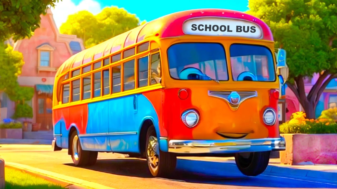 School Bus Song | Nursery Rhymes & Kids Songs - YouTube