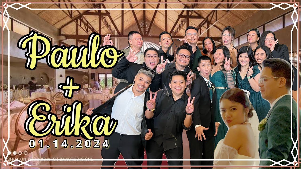 PAULO+ERIKA TAGAYTAY WEDDING + CHAPEL ON THE HILL + SERENESCAPES BED ...