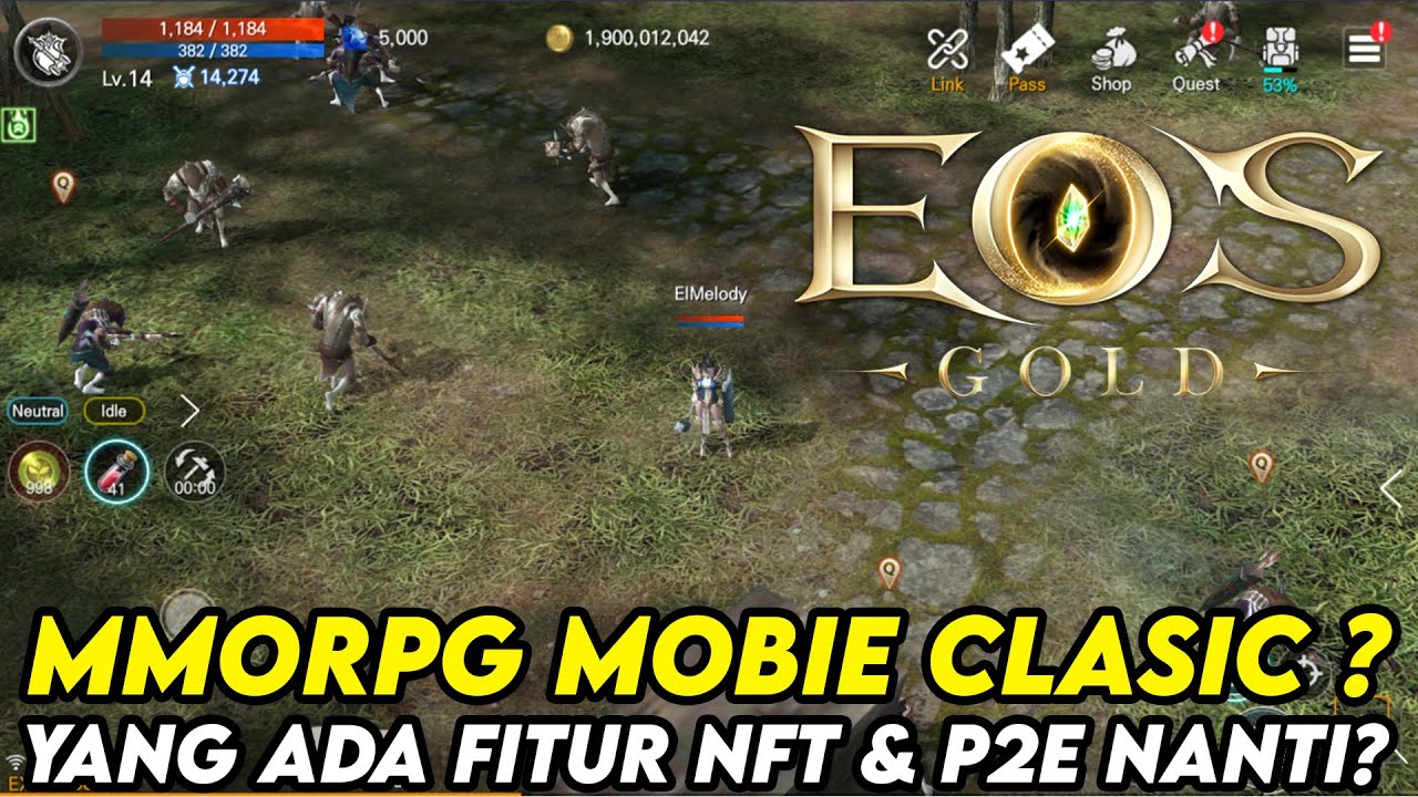 MMORPG MOBILE JADUL ? YANG ADA FITUR NFT/P2E NANTI ?? TAPI MISI EARN ...