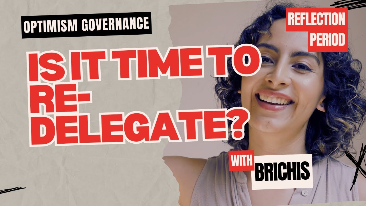 Is it time to redelegate at Optimism? - YouTube