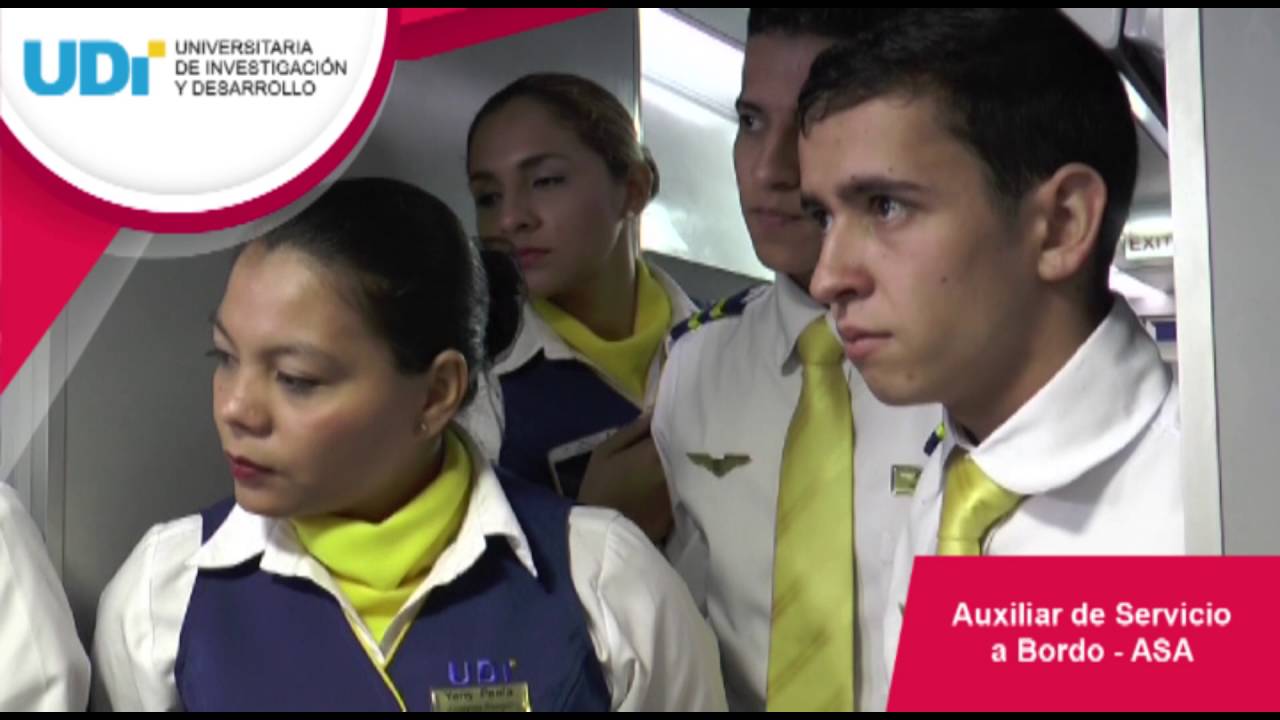 Auxiliar de Servicio a Bordo UDI - YouTube