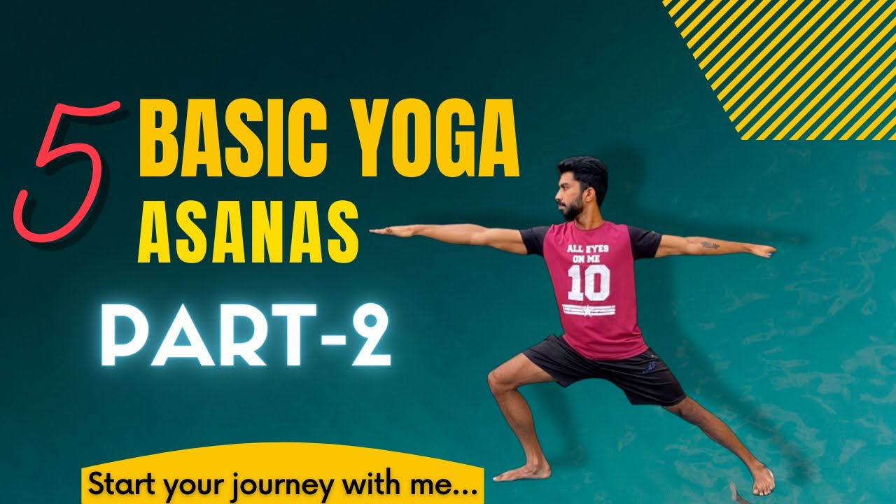 5 BASIC YOGA ASANAS FOR BEGINNERS | JUST 10 MINS | FEEL 2 FIT - YouTube