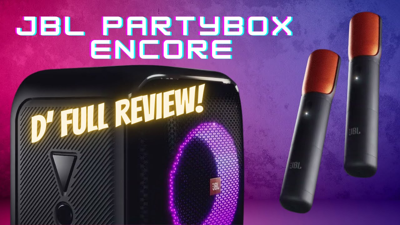 JBL PARTYBOX ENCORE | VIDEOKE & PARTY SPEAKER WITH MIC 🎤🎤🎵 - YouTube