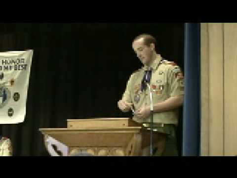 Sean Jorgensen's Eagle Scout Award - YouTube