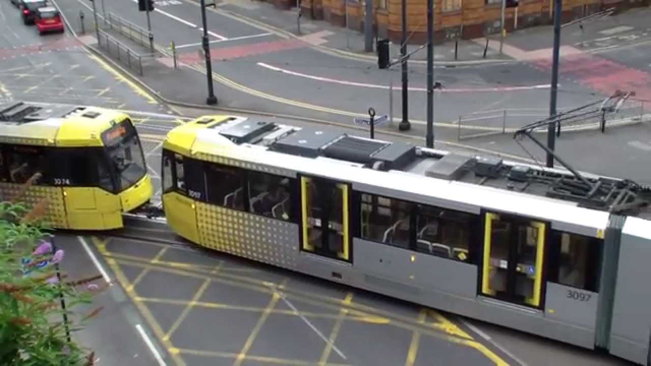 Manchester Metrolink - Piccadilly Undercroft - YouTube