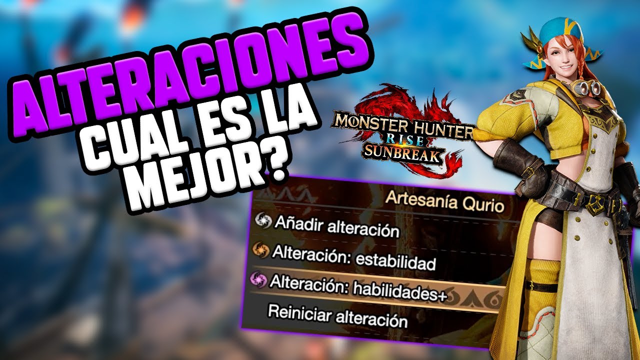 Nuevas mejoras en la Artesania Qurio | MH Rise Sunbreak - YouTube