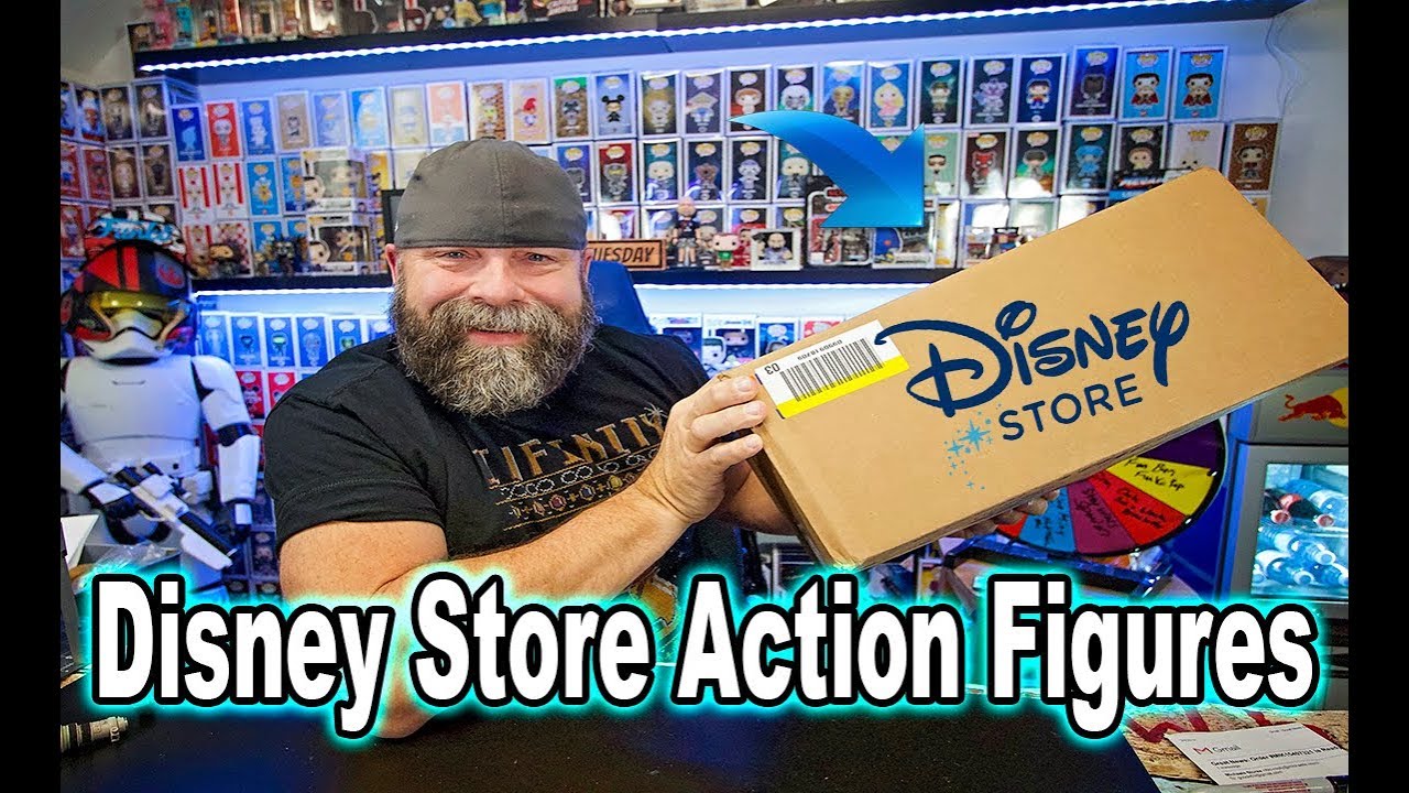 Disney Store Action Figures - YouTube
