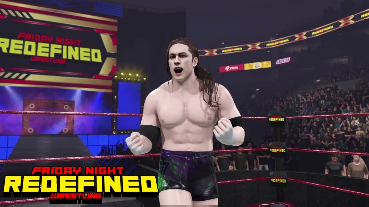 WWE2K24 - FRIDAY NIGHT REDEFINED WRESTLING - CLARENCE BANK ENTERANCE ...
