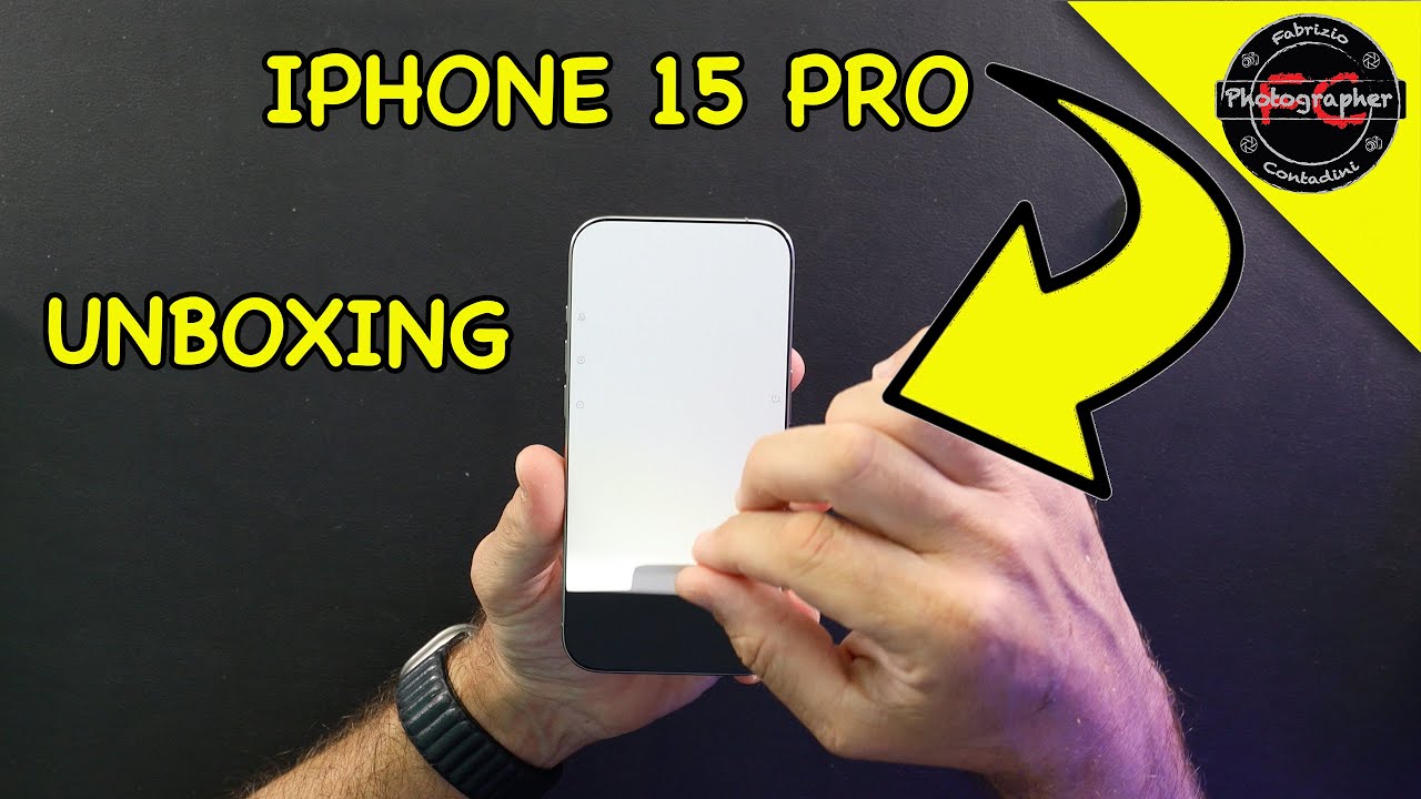 Unboxing iphone 15 Pro - YouTube